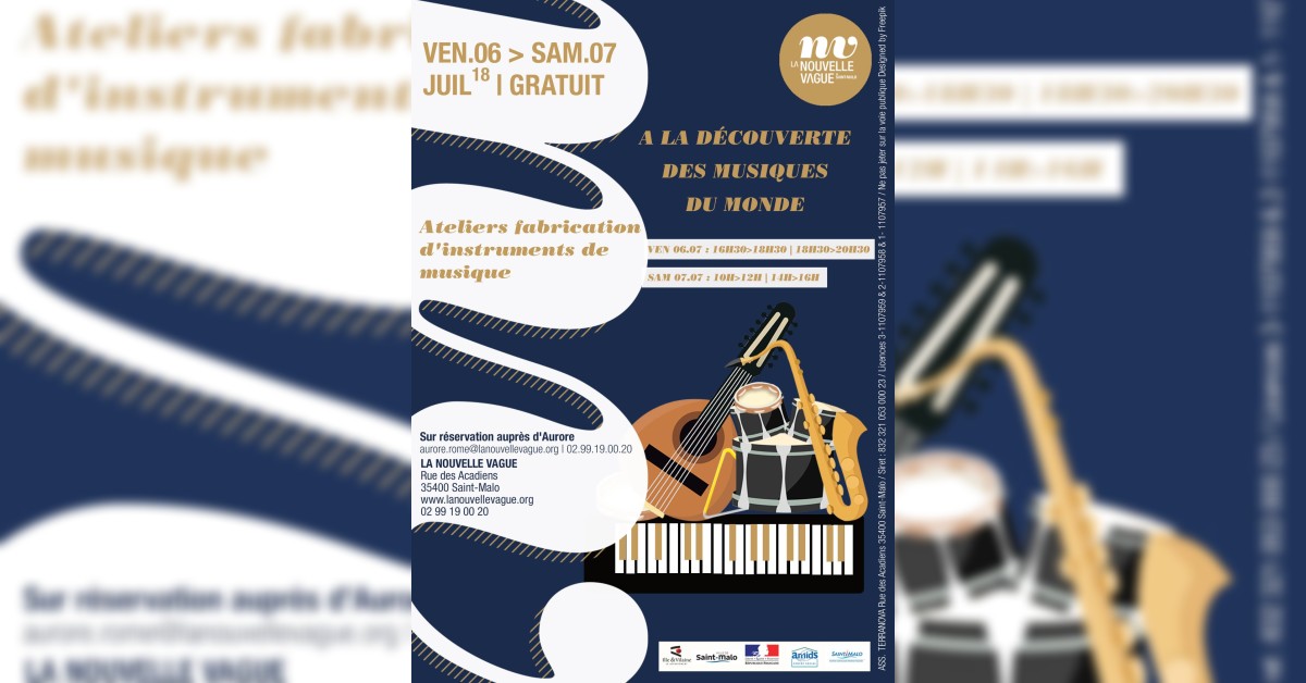 Fabrication d'instruments de musique, atelier à Saint-Malo - St-Malo.net