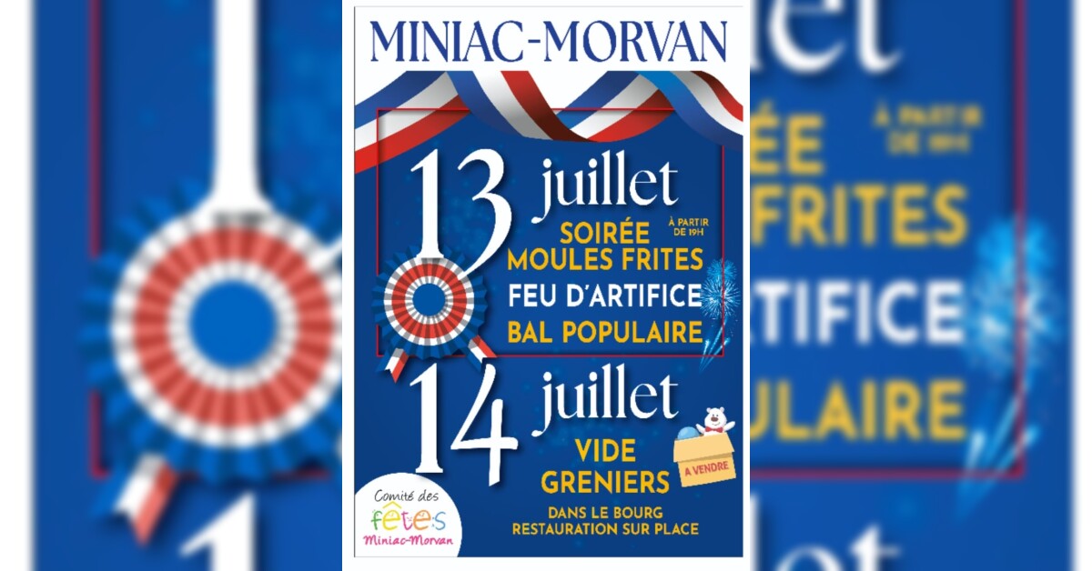 Feu d'artifice de Miniac Morvan, feu d'artifice à Miniac-Morvan - St ...